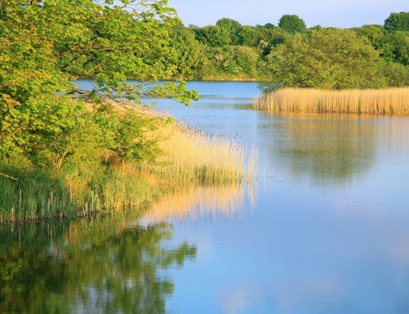 Scenic lakes stock photo. Image of lake, landscape, reflection - 37857780