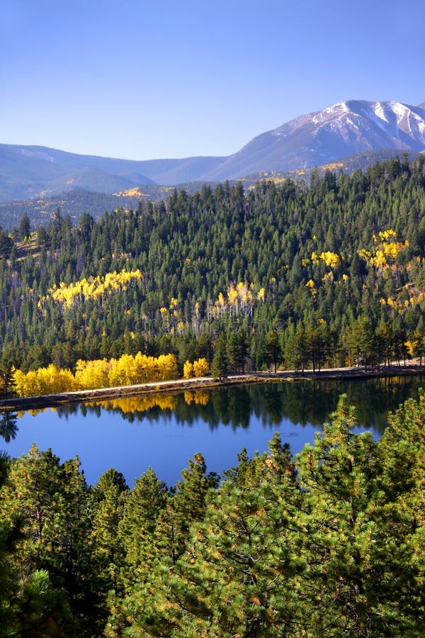 Scenic Landscape in Colorado Stock Photo - Image of mountain, golden ...