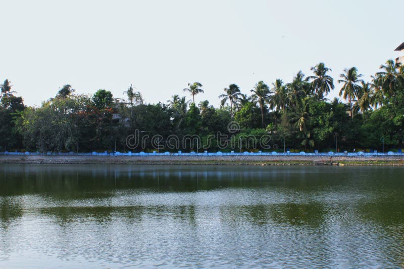 Scenic Landscape of Local Lake in Thane Maharashtra Stock Photo - Image ...