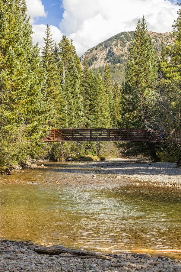 Scenic Landscape View in Colorado Stock Photo - Image of spring, stream ...