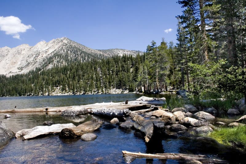 Scenic Mountain Lake,Edison Lake Stock Photo - Image of freedom ...