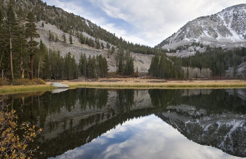 Scenic Mountain Lake,Edison Lake Stock Photo - Image of freedom ...