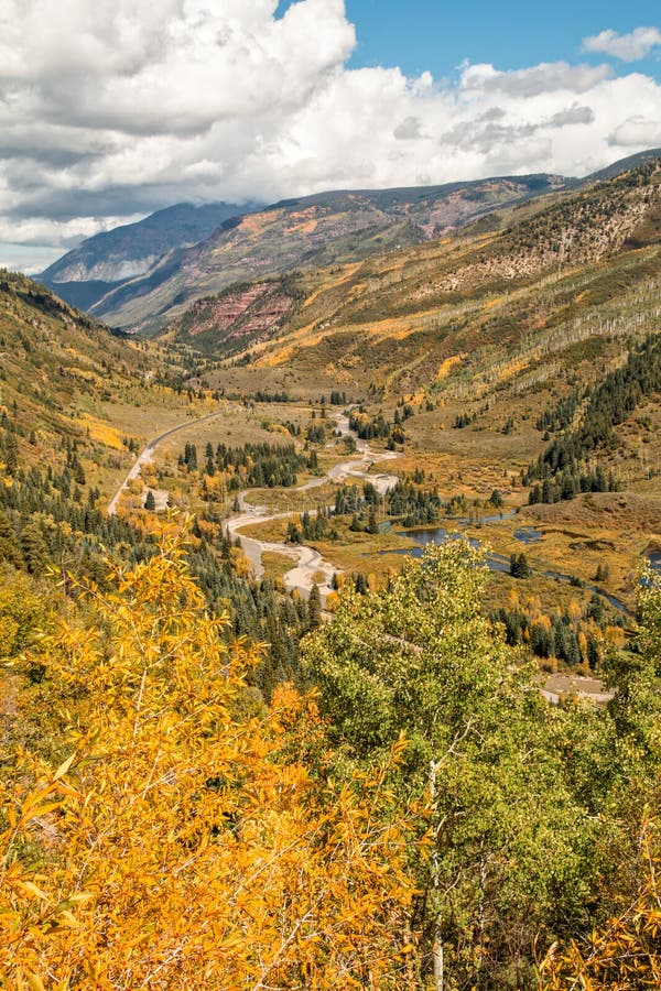 Colorado Fall River Scene stock photo. Image of outdoor - 1859248