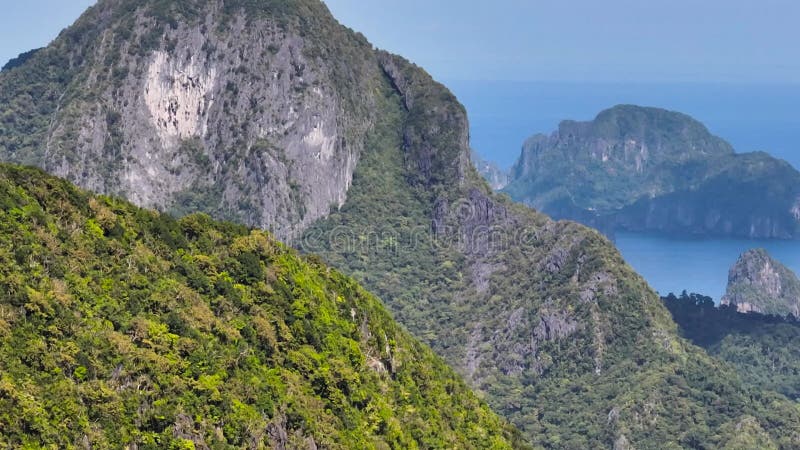Islands in El Nido, Philippines. Stock Video - Video of rocks, cliff ...