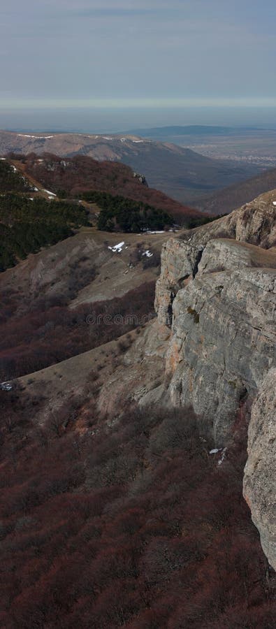 Mountain Overlook stock photo. Image of vista, colors - 3343654