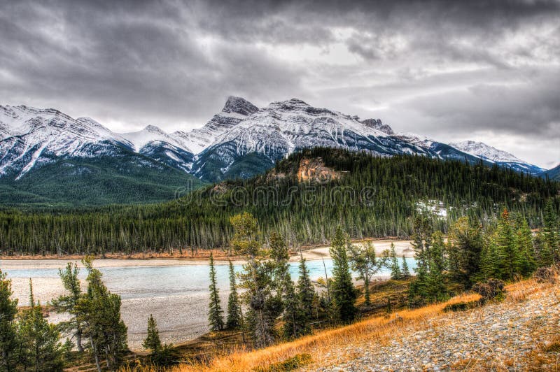 Scenic Mountain Views stock image. Image of park, highway - 29179755