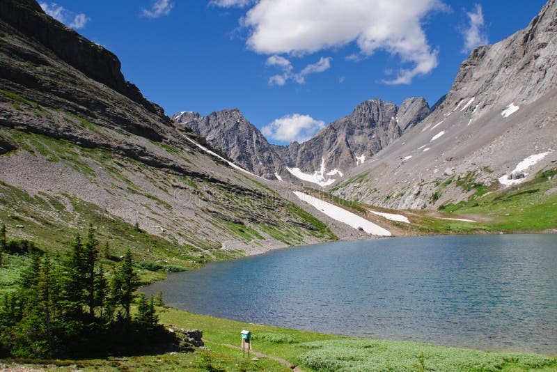 Scenic Mountain Views Kananaskis Country Alberta Canada Stock Photo ...