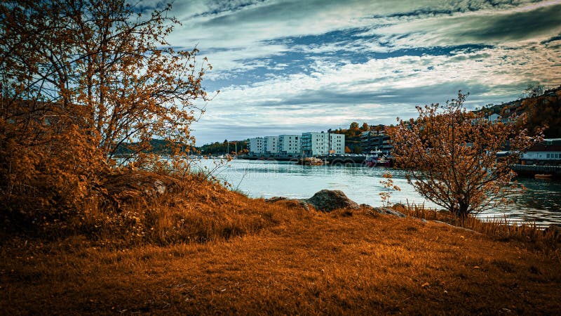Scenic Natural Landscapes of Os, Norway Stock Photo - Image of natural ...