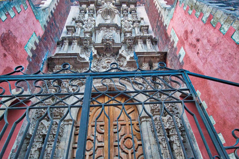 Scenic Old Churches in Zocalo, Mexico City Editorial Image - Image of ...