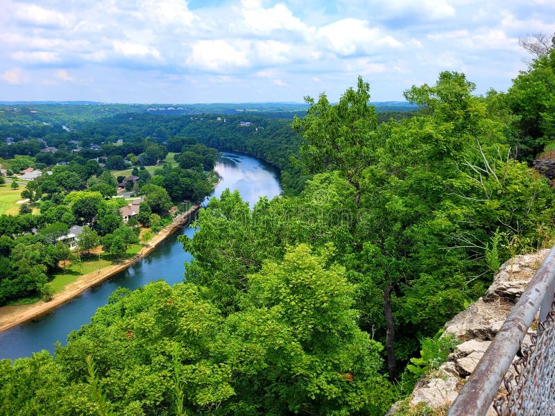 Scenic overlook at Branson stock photo. Image of branson - 252470204