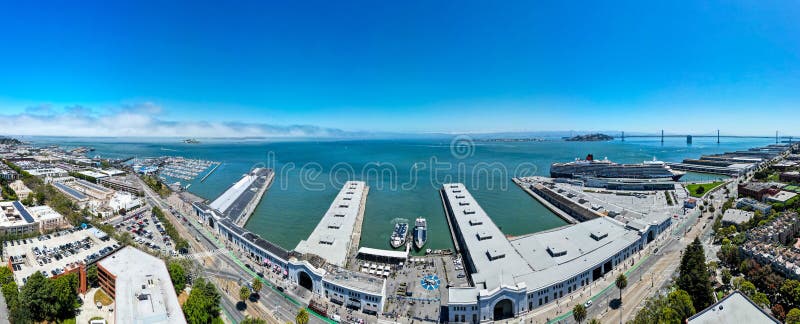 Scenic Panoramic View of the City Hall of San Francisco Stock Photo ...