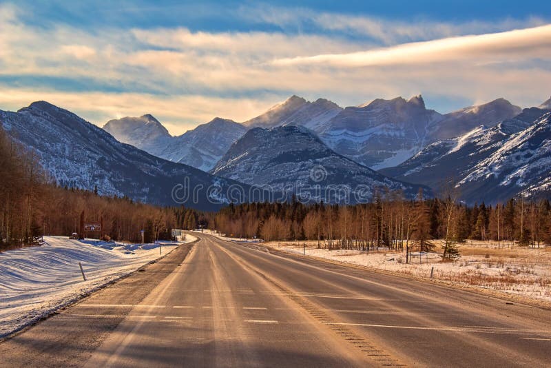 Road Winding through the Mountains Stock Image - Image of route, scenic ...