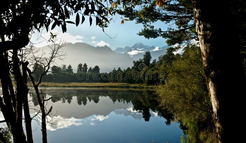 Scenic reflections. stock image. Image of range, horizontal - 13852741