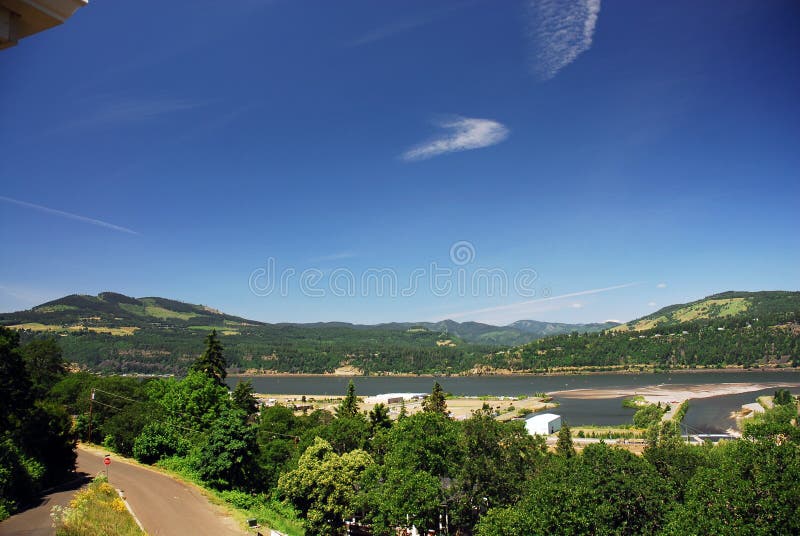 Scenic river stock photo. Image of road, riverbank, scenery - 2542004