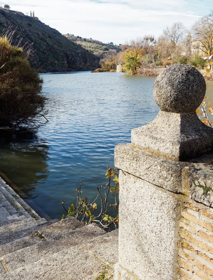 Scenic River View Stone Steps Hills Stock Photos - Free & Royalty-Free ...