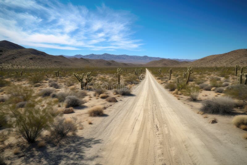 Scenic Road Trip through the Desert, with Endless Views of Sand Dunes ...
