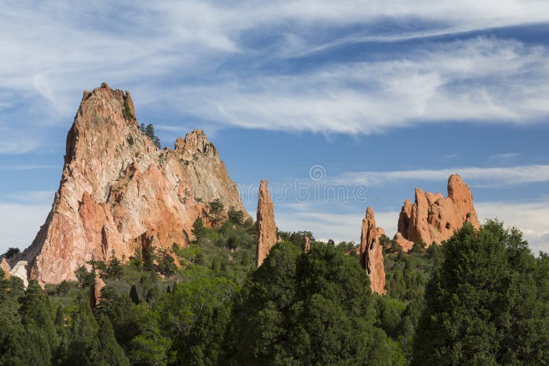 Scenic Rock Formations stock photo. Image of mountain - 31634538