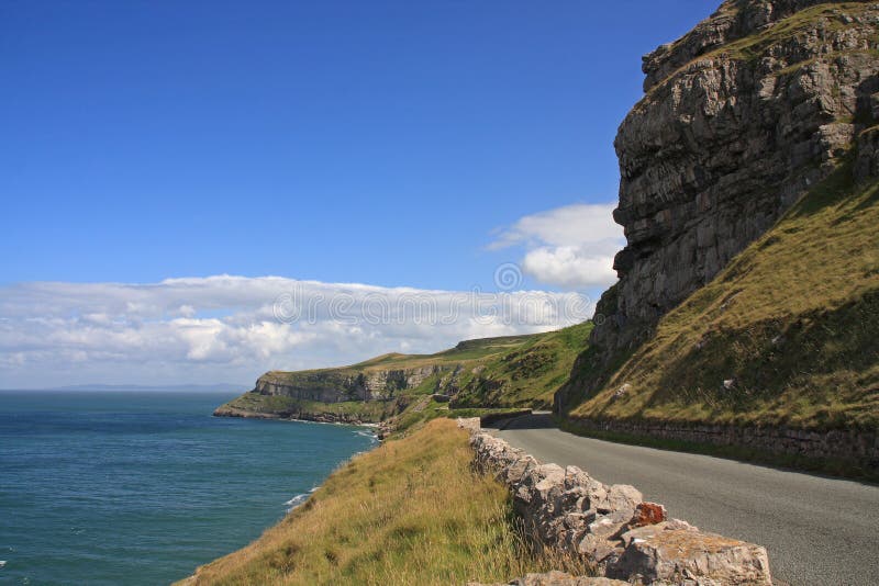 The Scenic Route stock image. Image of route, llandudno - 5557175