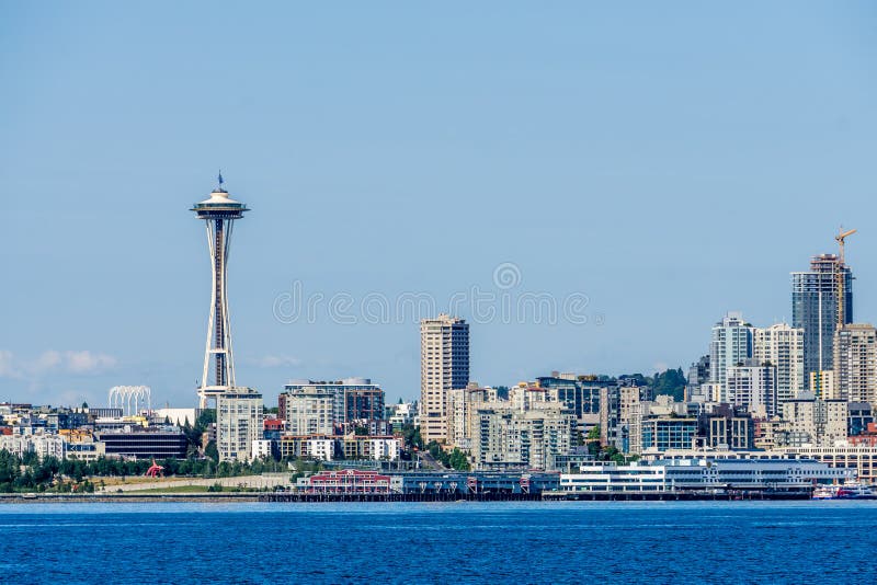 Scenic Seattle Skyline 6 stock photo. Image of urban - 191315830