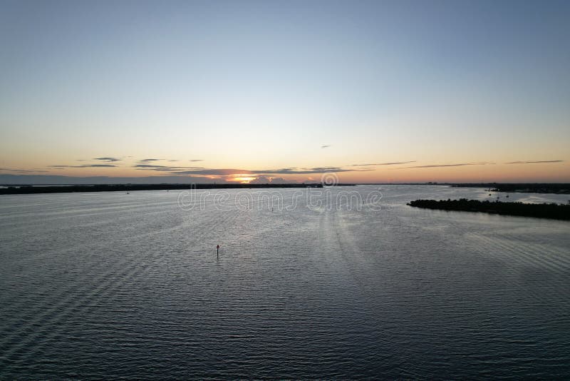 Scenic Shot of the Manatee River in Manatee County, Florida during ...