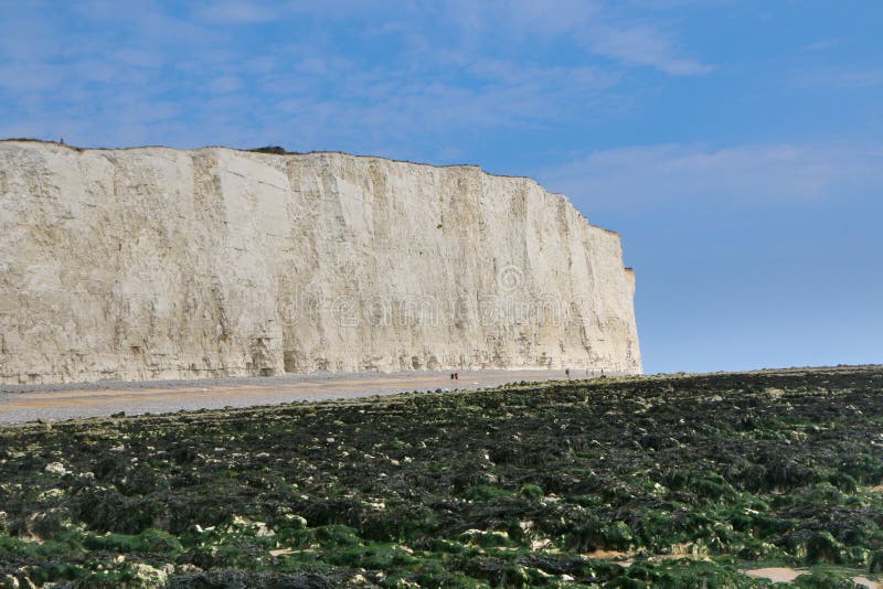 Scenic Shot of the White Cliffs of Dover in England Stock Image - Image ...