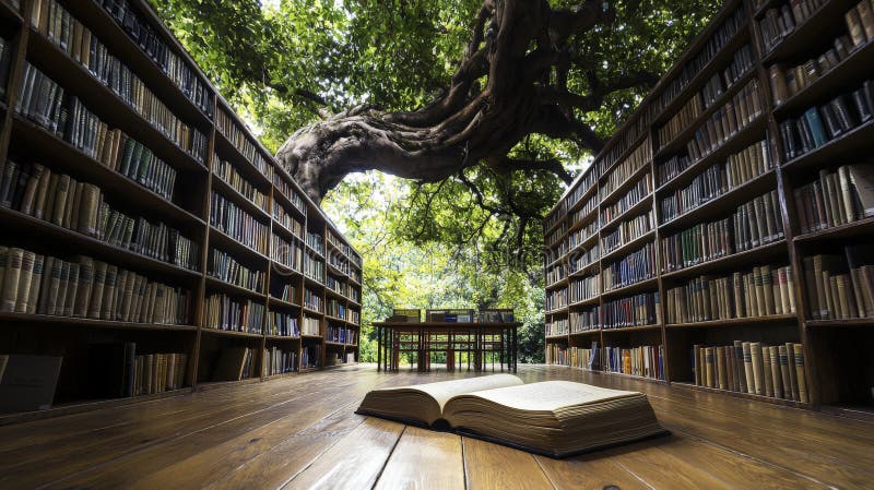Scenic and Tranquil Nature-inspired Library an Inviting Space for ...