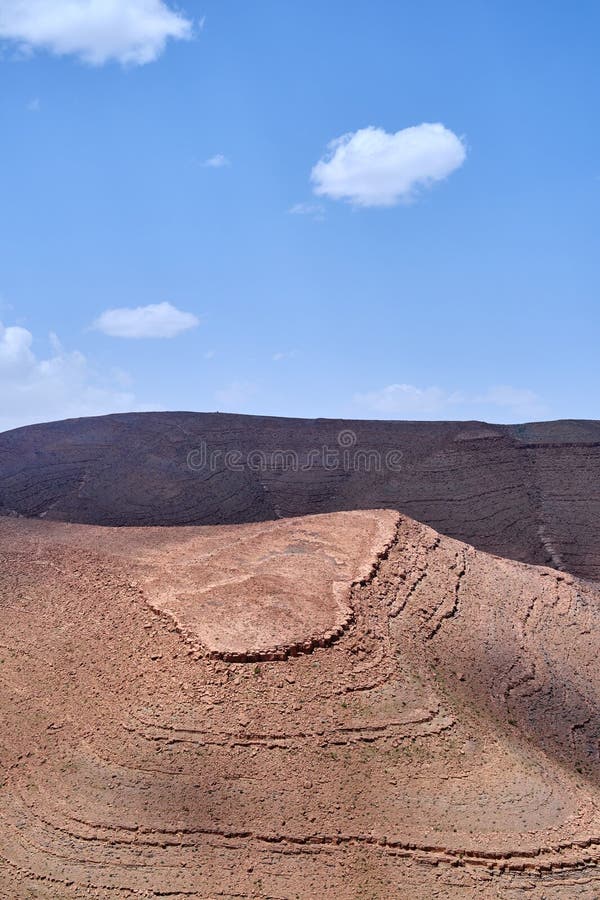 Scenic View of the Atlas Mountains in Morocco Stock Photo - Image of ...
