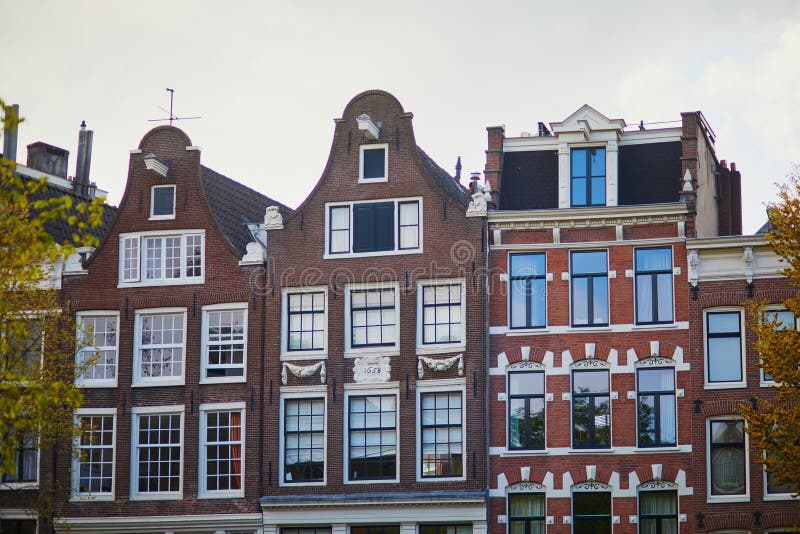 Beautiful Buildings in Amsterdam, the Netherlands Stock Image - Image ...