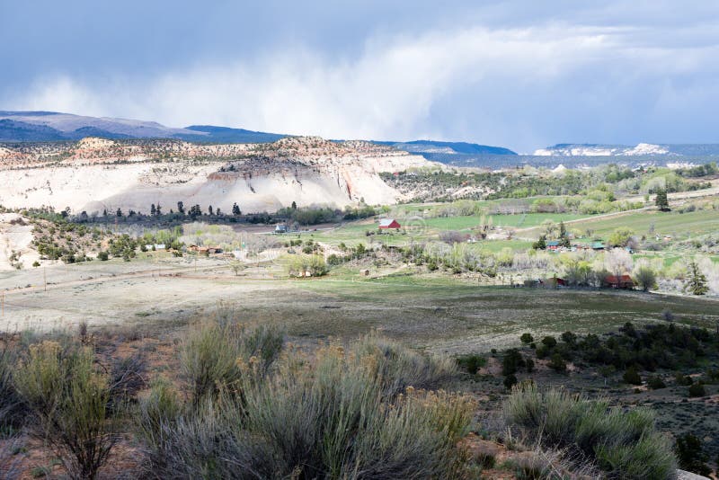 Scenic Landscape in Boulder - Utah, USA Stock Image - Image of ...