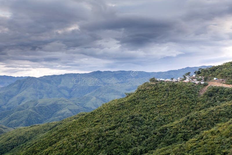 Extreme Driving through Chin State, Myanmar Editorial Image - Image of ...