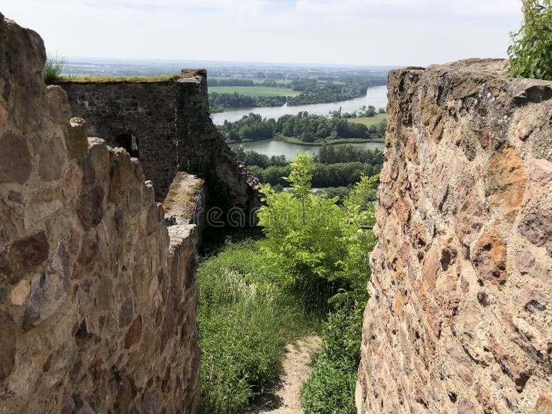 Scenic View from the Donaustauf Castle Stock Photo - Image of europe ...