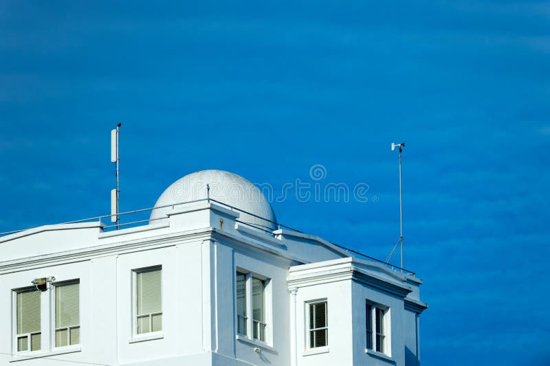 Scenic View of the Gonzales Observatory Along the Victoria Waterfront ...