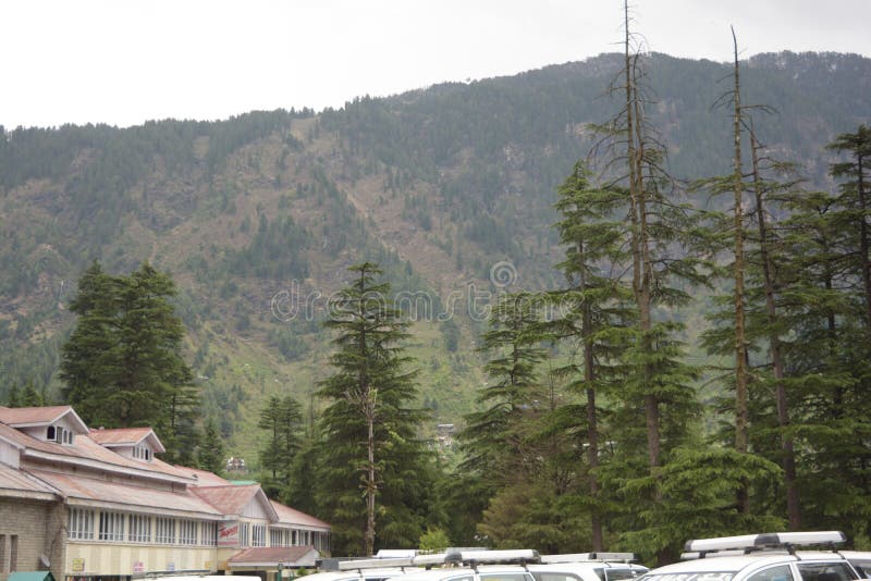 Scenic view of a hill editorial stock photo. Image of view - 110198513