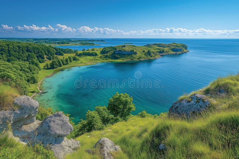 A Scenic View of Himmelbjerget, Showcasing the Beautiful Landscape in ...