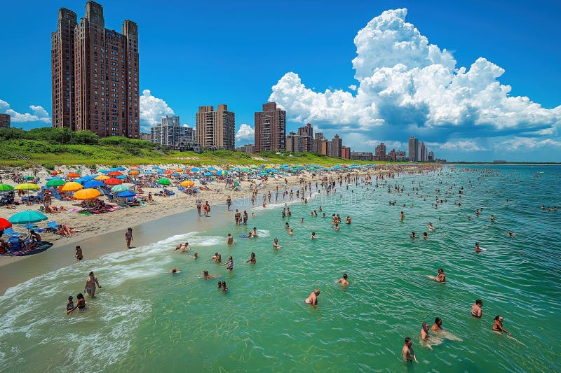 A Scenic View of Jones Beach Tower, Capturing Its Iconic Structure and ...