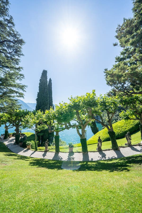 Scenic View of Lake Como, Italy Stock Image - Image of concordia ...