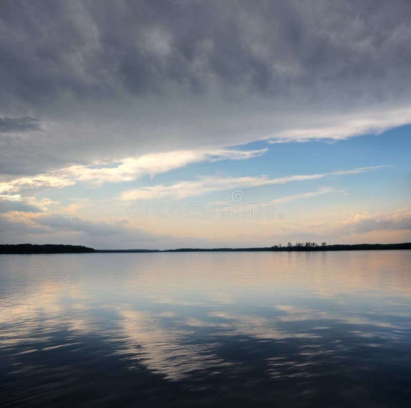 Scenic View of Lake Conroe in Texas Stock Photo - Image of destination ...