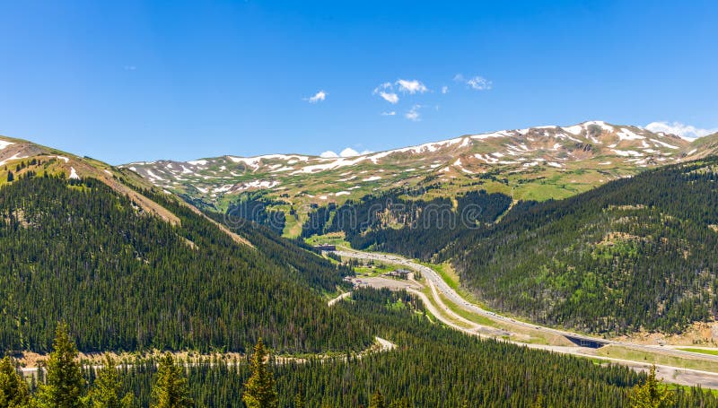 Scenic View from Loveland Pass, Colorado Stock Photo - Image of america ...