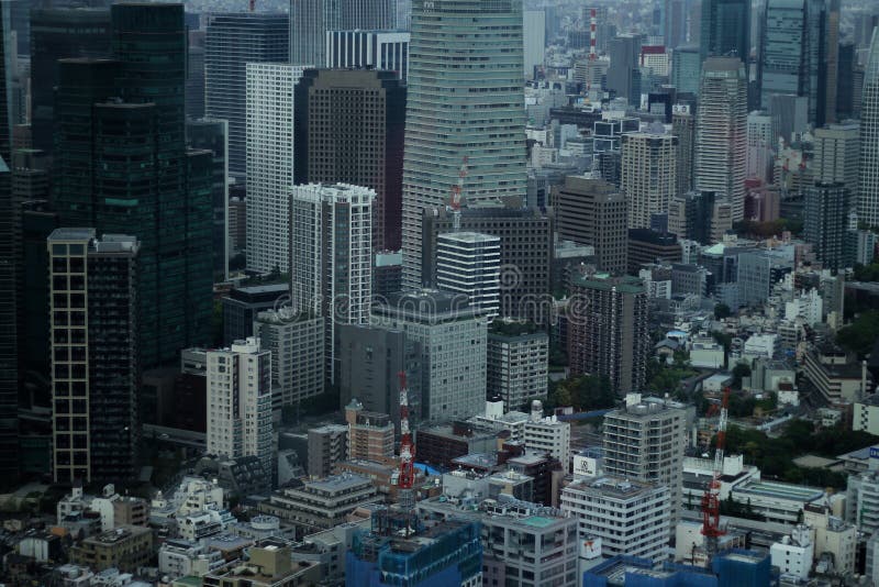 Scenic View of Modern Buildings in Tokyo, Japan Editorial Stock Photo ...