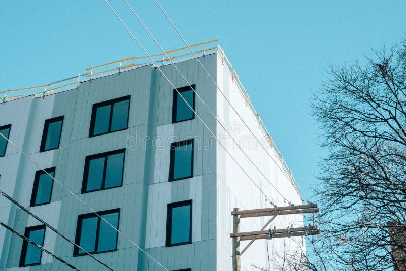 Scenic View of a Modern Tall Building in Chicago Editorial Stock Photo ...