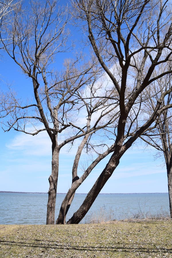 Scenic View of Montreal from Perrot Island Stock Image - Image of ...