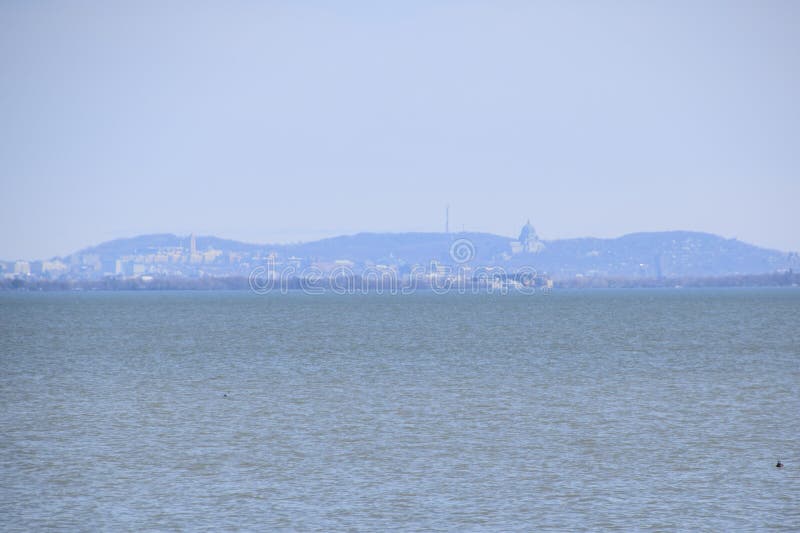 Scenic View of Montreal from Perrot Island Stock Image - Image of ...