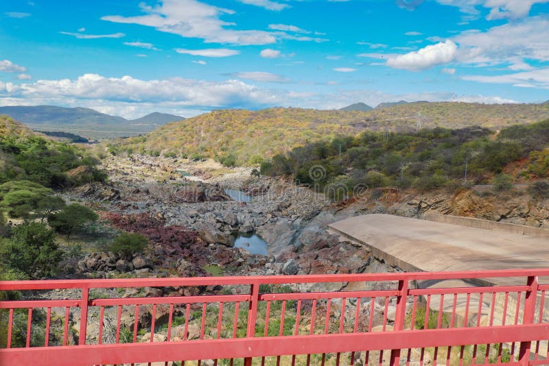 Scenic View of Mtera Dam in Rural Tanzania Stock Image - Image of ...