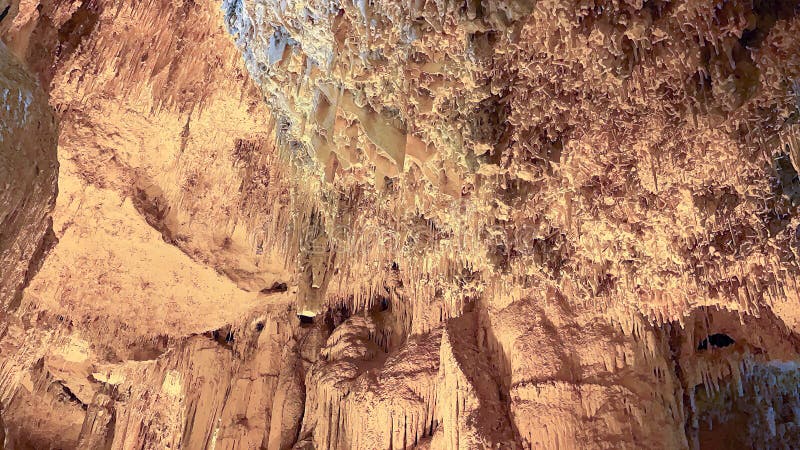 Scenic View of Neptune& X27;s Cave. Sardinia Stock Image - Image of ...