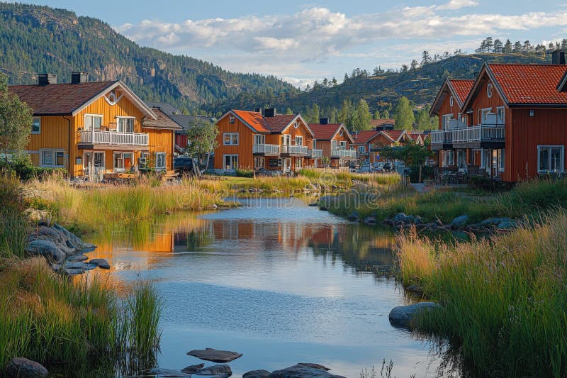 A Scenic View of Paimio, Showcasing Its Architectural Features and ...