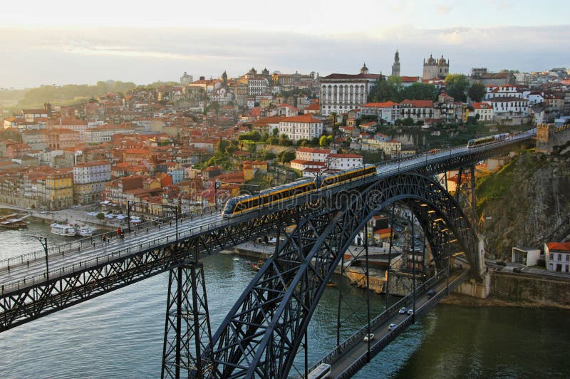 Scenic View of Porto, Portugal Stock Photo - Image of scenic, river ...