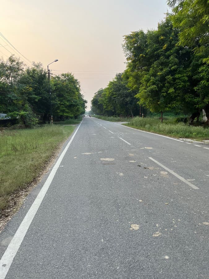 Scenic View of a Round Hill Stock Photo - Image of rural, serene: 343931364