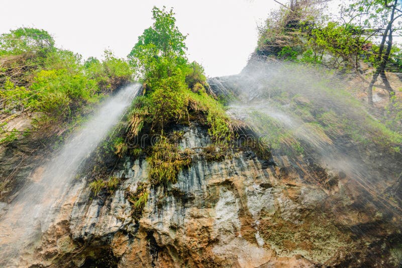 Scenic View of Sipi Waterfall in Mount Elgon, Mbale, Uganda Stock Photo ...