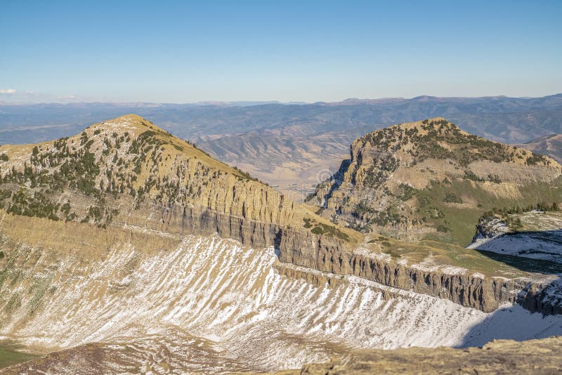 Scenic View of Summit of Mount Timpanogos, Utah Stock Photo - Image of ...