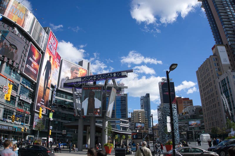 Scenic View of Toronto Skyline and Downtown in Canada Editorial Stock ...